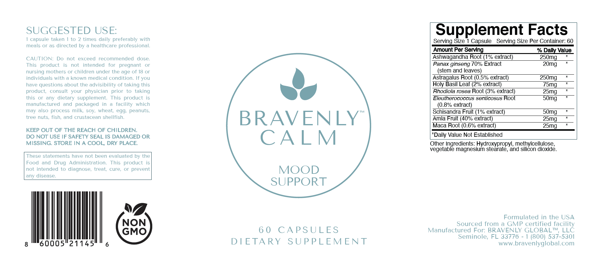 Bravenly Calm | BRAVENLY GLOBAL